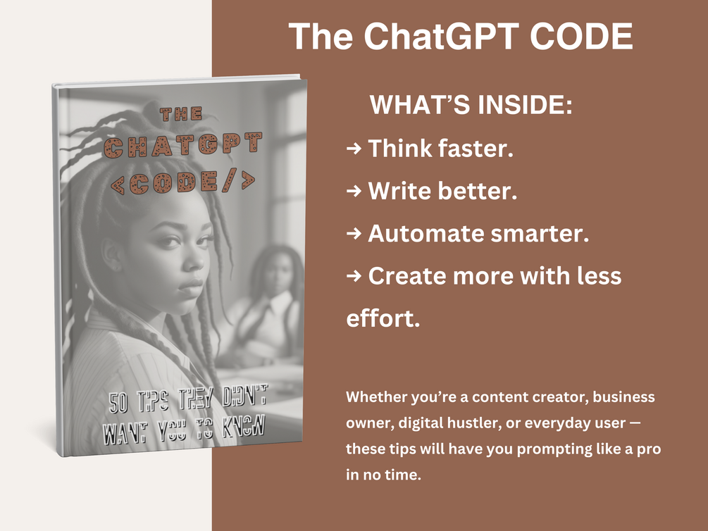 The CHATGPT Code: The Tips They Didn't Want You to Know
