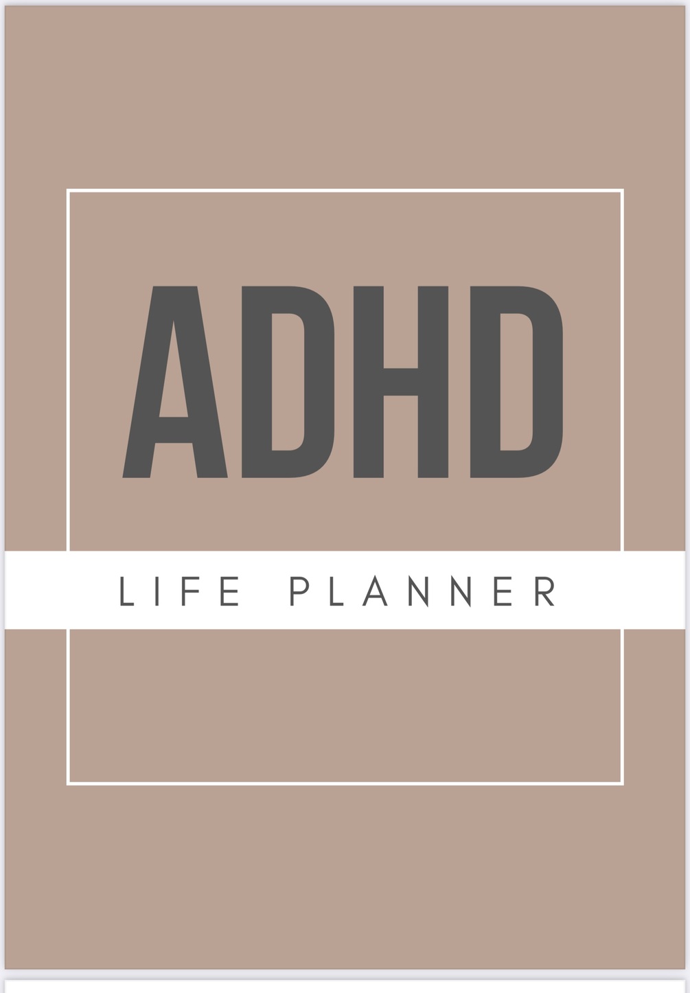ADHD Life Planner E-Book