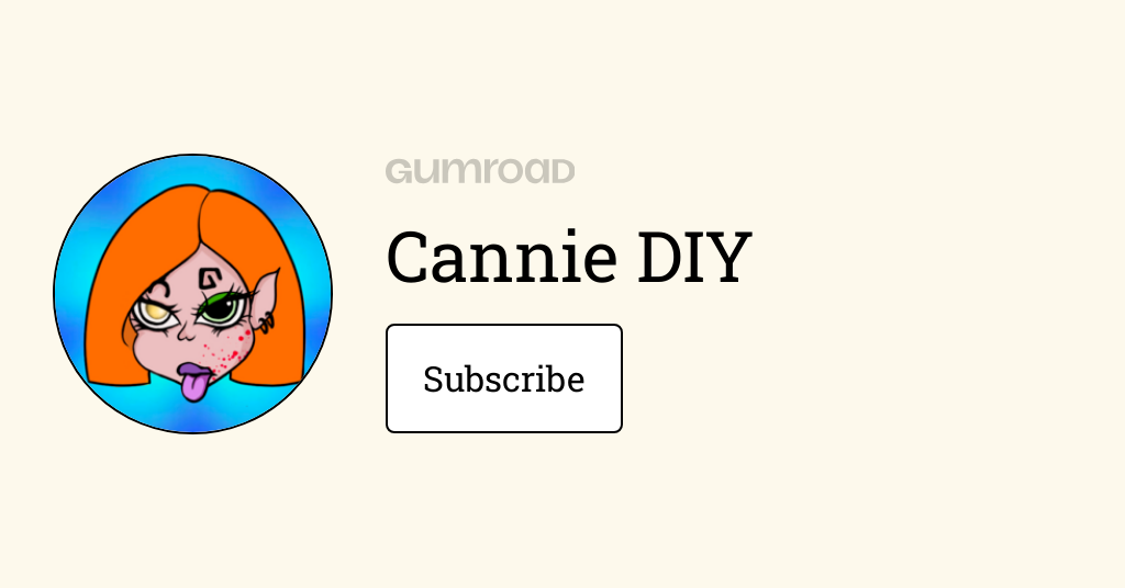 Cannie DIY