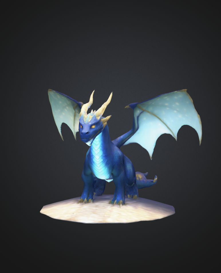3D Model NovaBeast Mystical Dragon