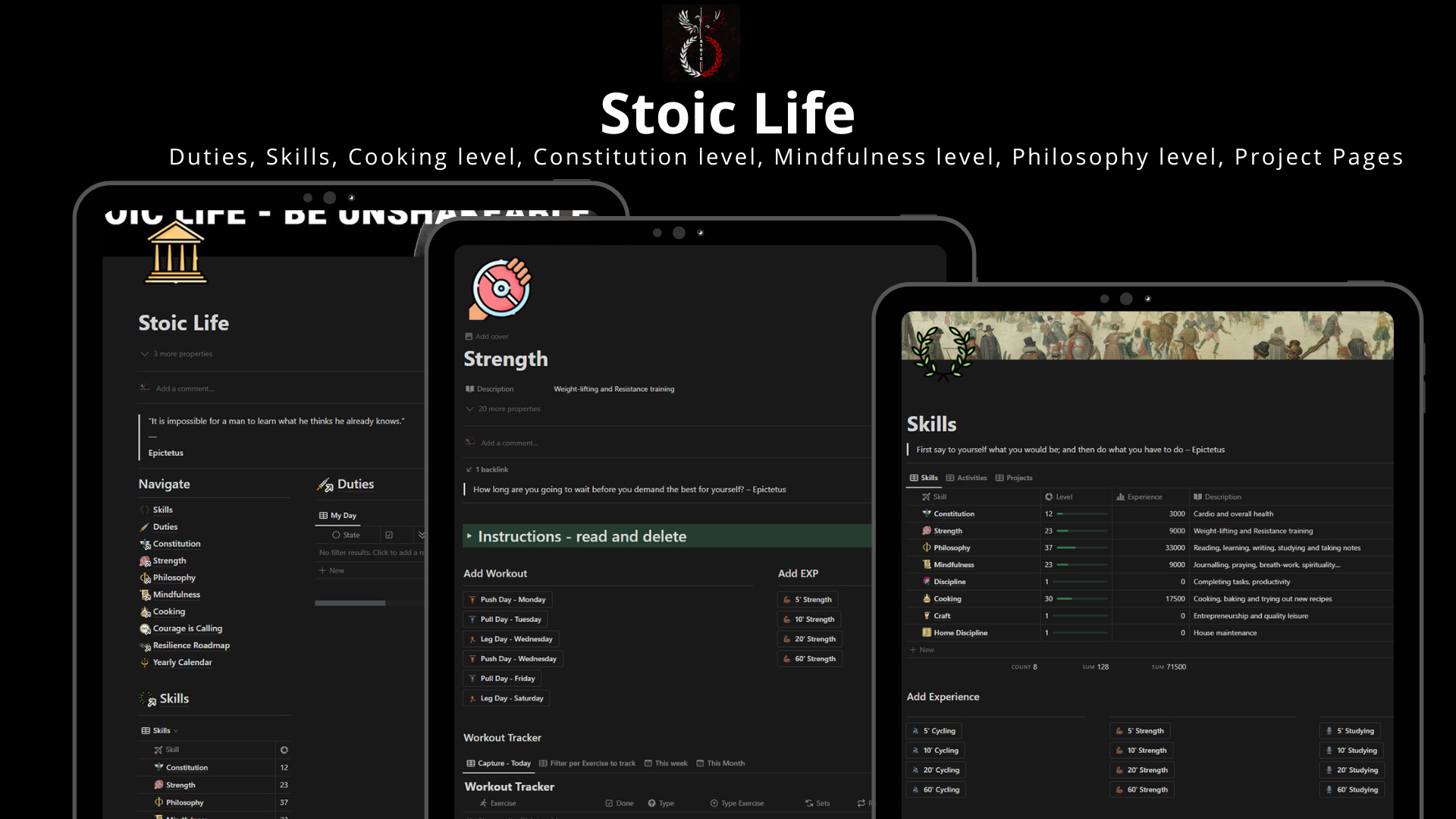 Stoic Life - Be UNSHAKEABLE