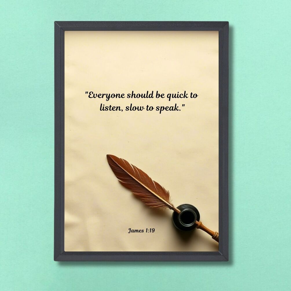 Everyone should be quick to listen