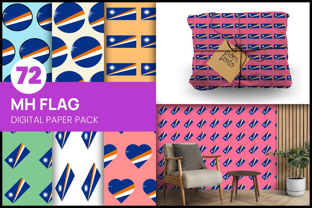 MH Flag Seamless Patterns