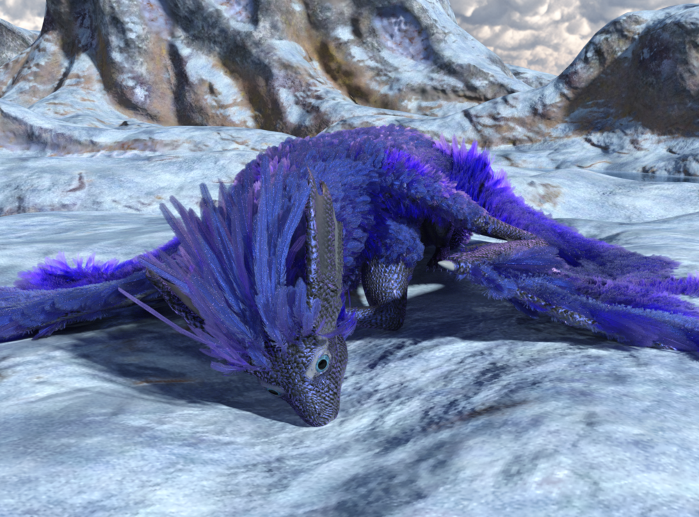 Ice Fae Dragon