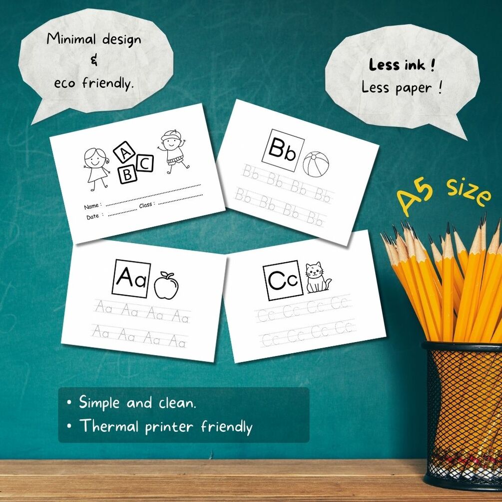 A-Z trace A5 (ink friendly)