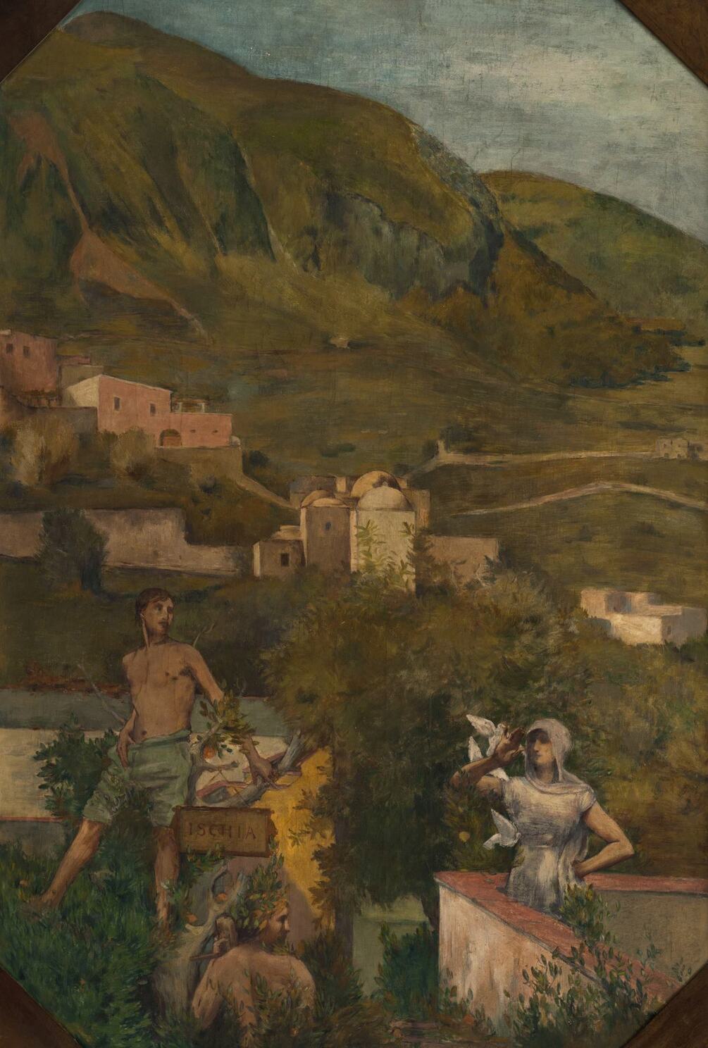 Ischia ancient scene by Ary Renan