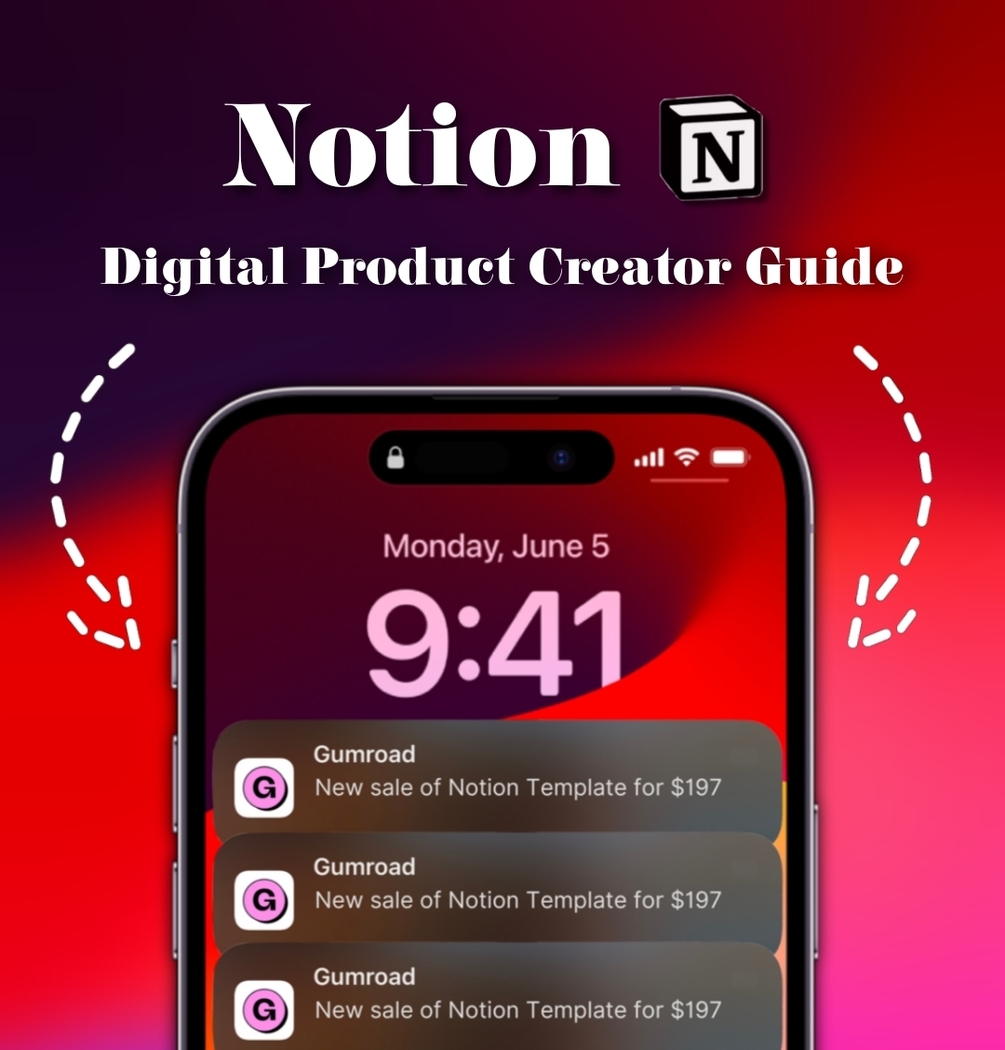 Notion Digital Product Creator Guide Blueprint | Amol Verse