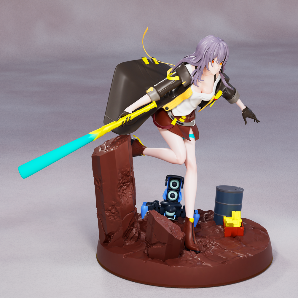 Stelle Honkai Star Rail Fanart - 3D Print Model