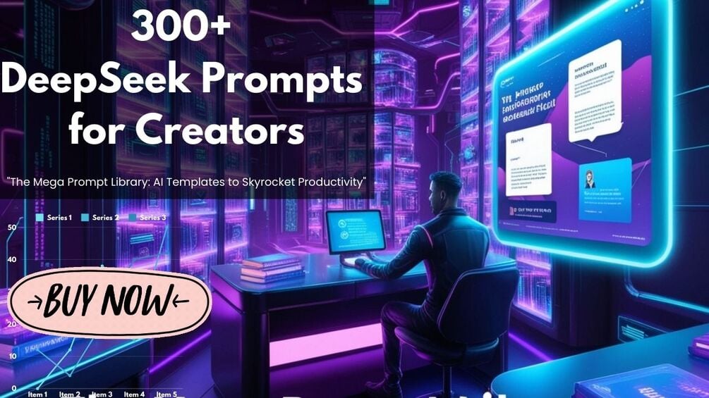 "300+ DeepSeek Prompts for Creators: Blogs, Emails, Ads & More" | "The ...