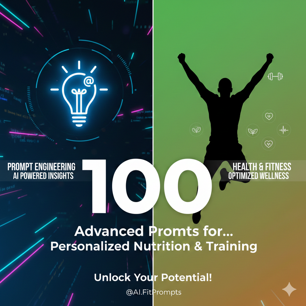 100 Advanced Health & Fitness Prompts: AI-Powered Nutrition, Workout ...