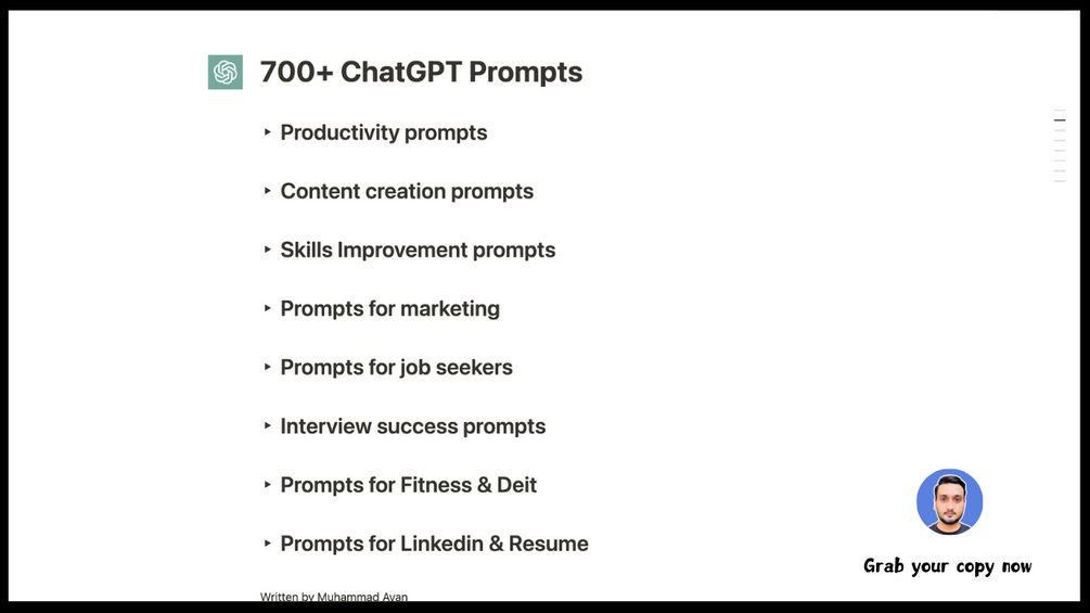 Master ChatGPT with 700+ Custom Prompts!