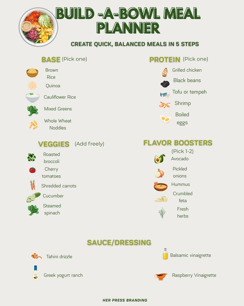 Healthy Made Easy Printable Bundle