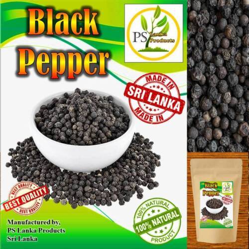 Black Pepper Powder 100% Pure Organic Natural Ceylon High Quality