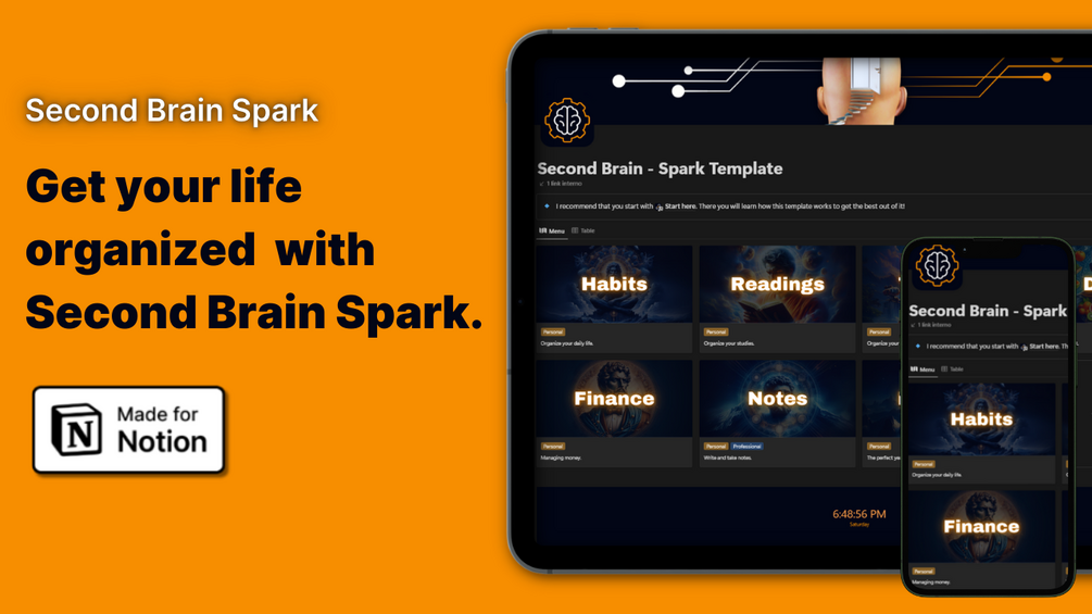 Secon Brain - Spark Template