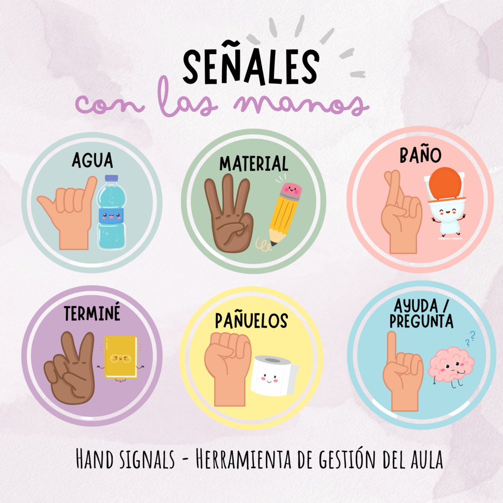 Señales con las manos