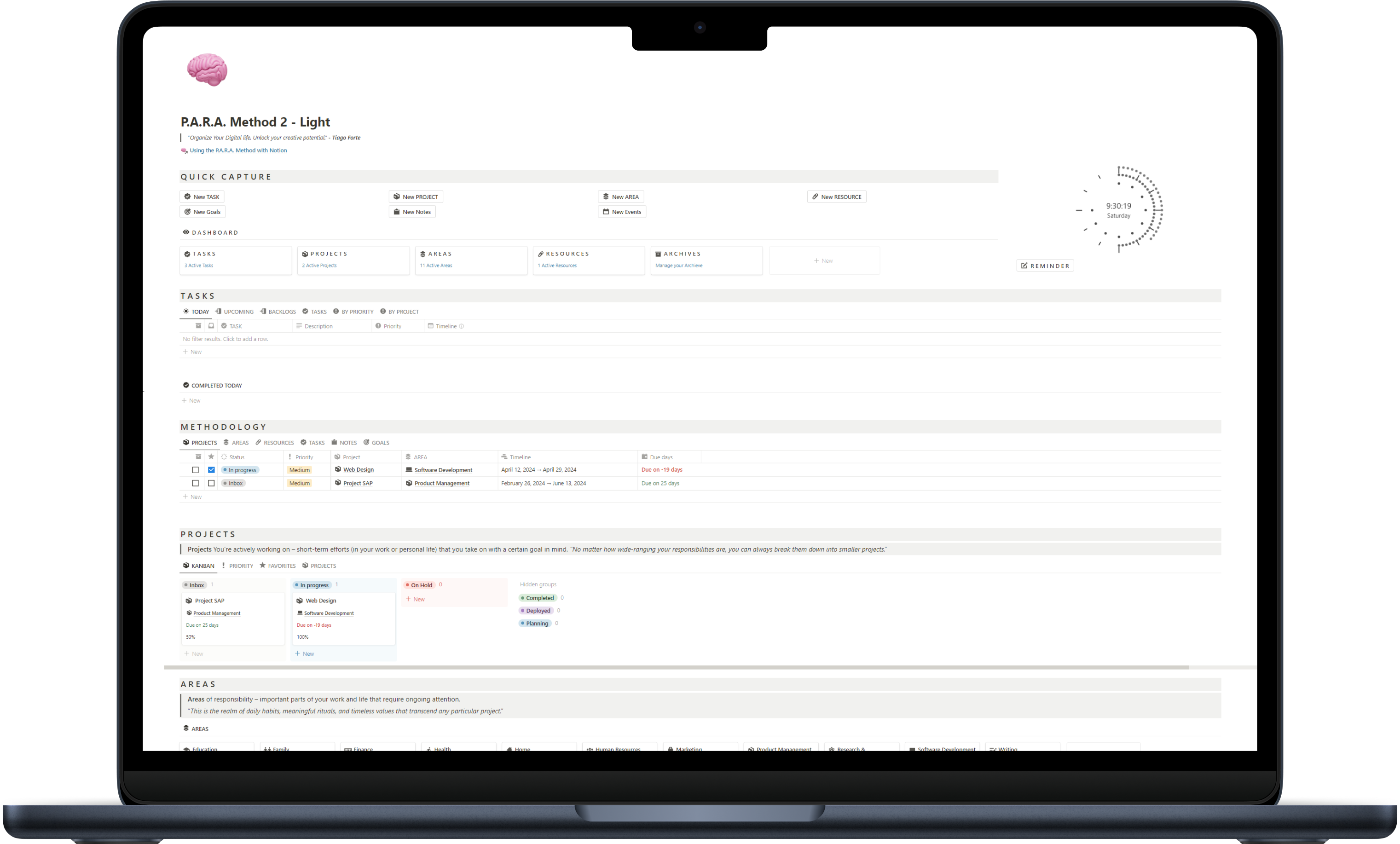Notion PARA Method 2
