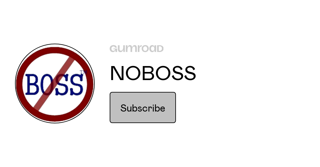 NOBOSS