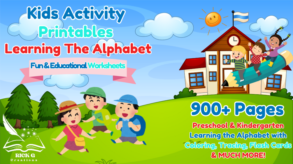 Kids Activity Printables: Learning The Alphabet