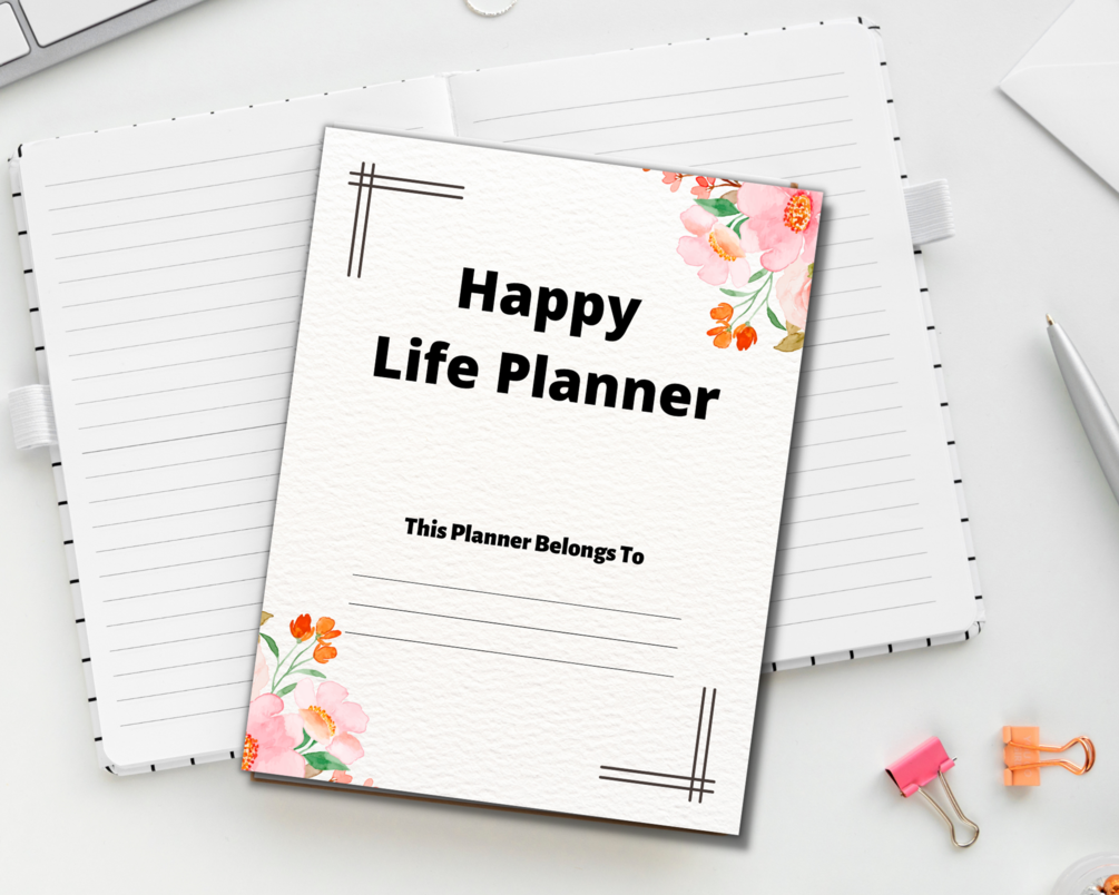 Life Planner Canva Template (+ Printable)