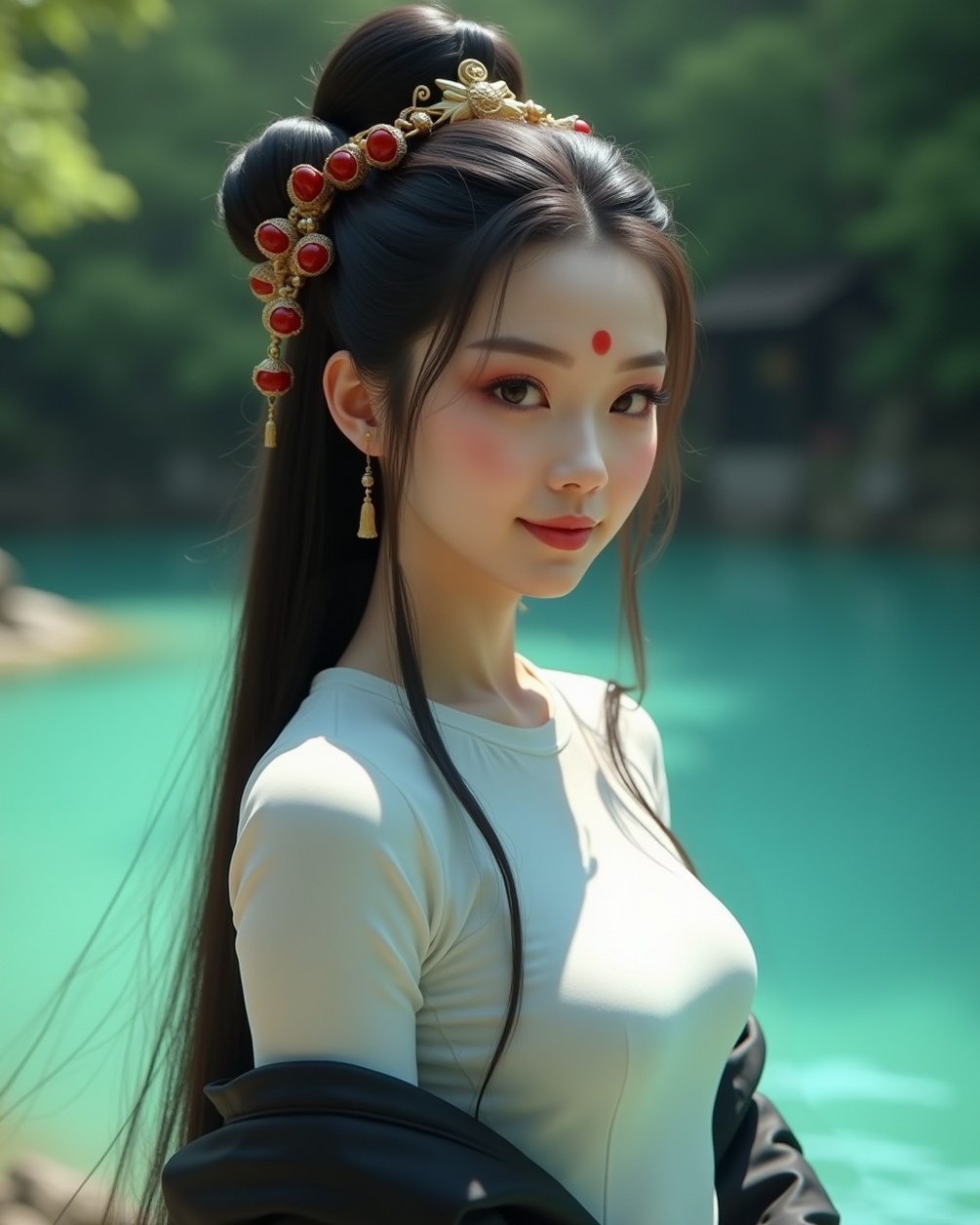 Flux Lora 换脸 换装 换风格 comfyui工作流