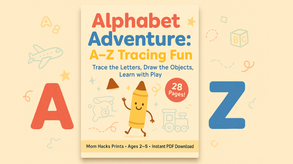 A–Z Tracing Adventure for Toddlers