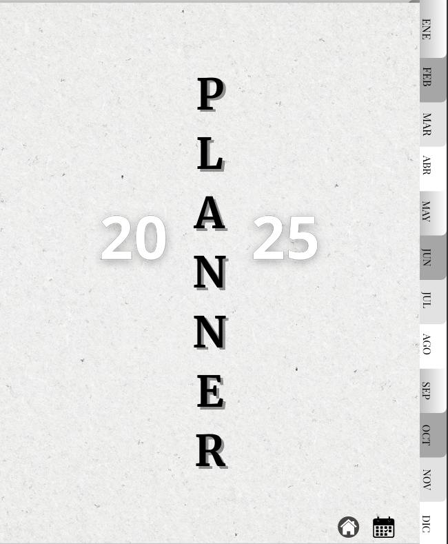 Planner Digital 2025