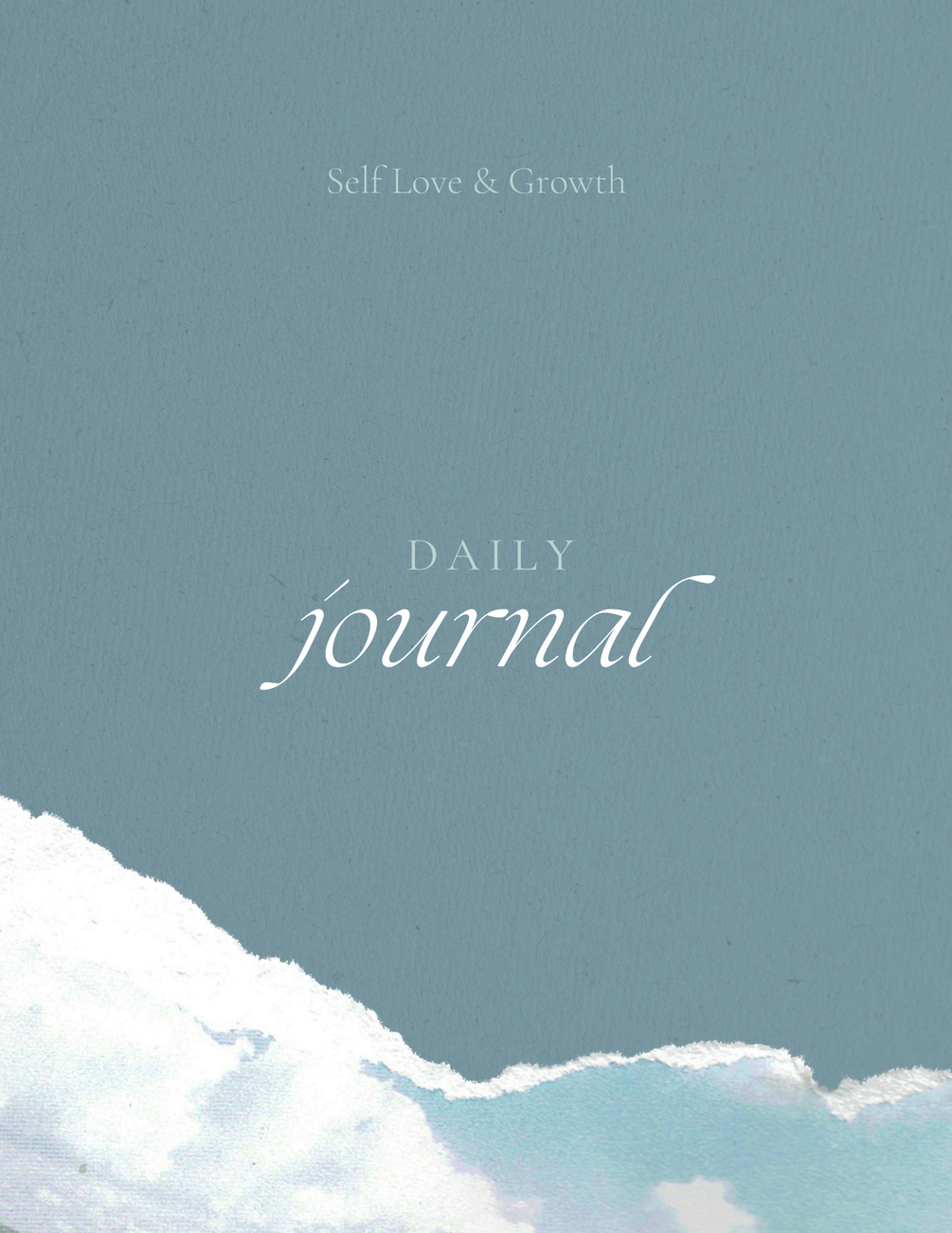 Self-Love & Growth Daily Journal - 20 Page