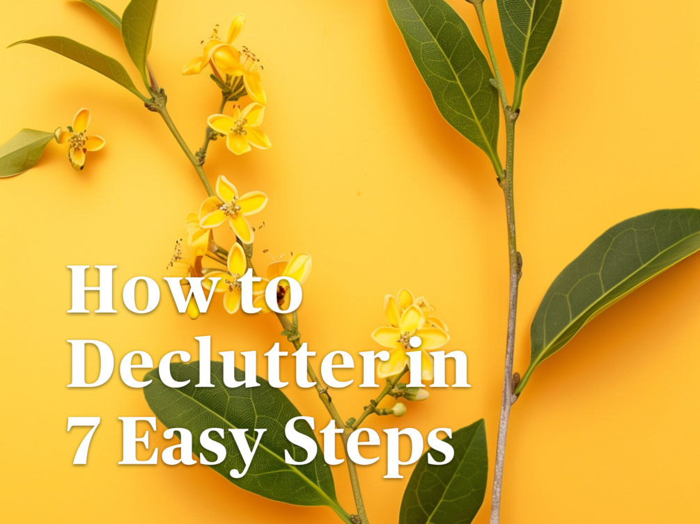 Decluttering in 7 Easy Steps
