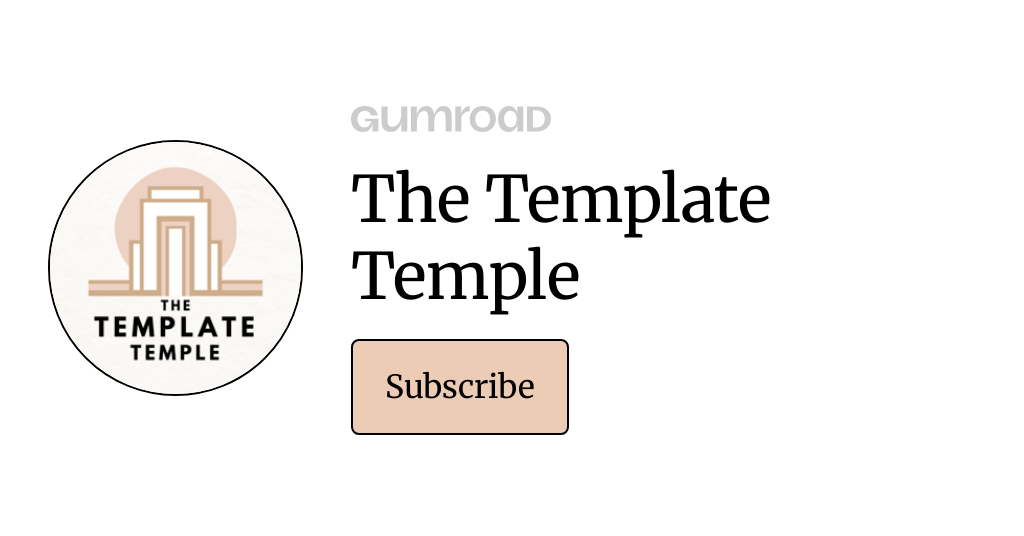 The Template Temple