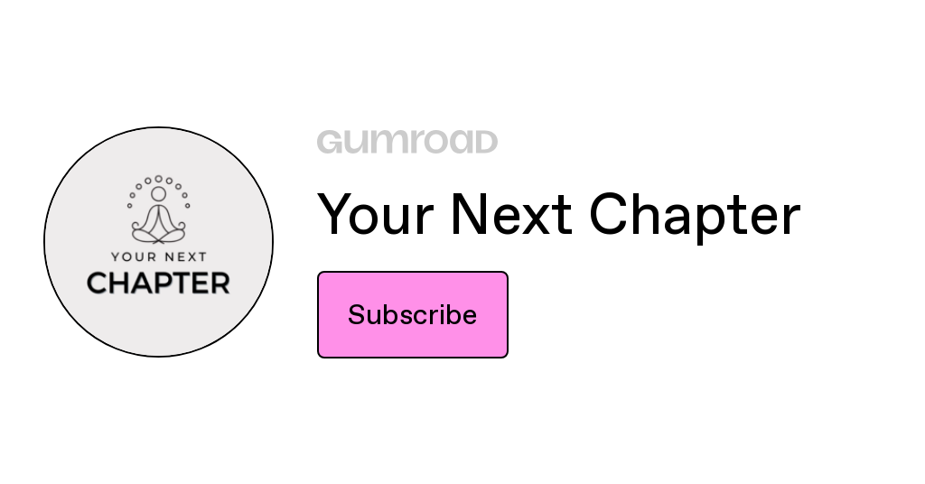 Your Next Chapter