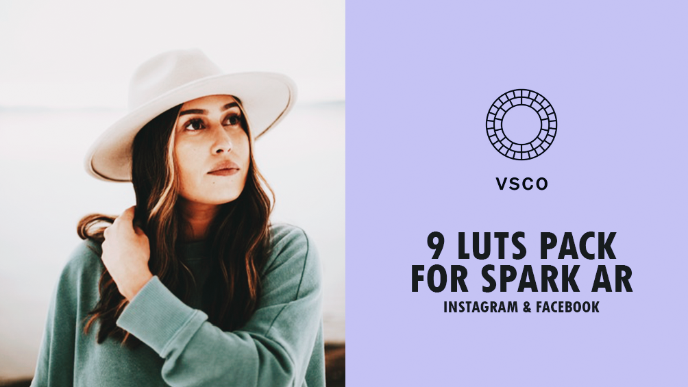 Spark AR: [PACK C] VSCO LUTs for Instagram and Facebook