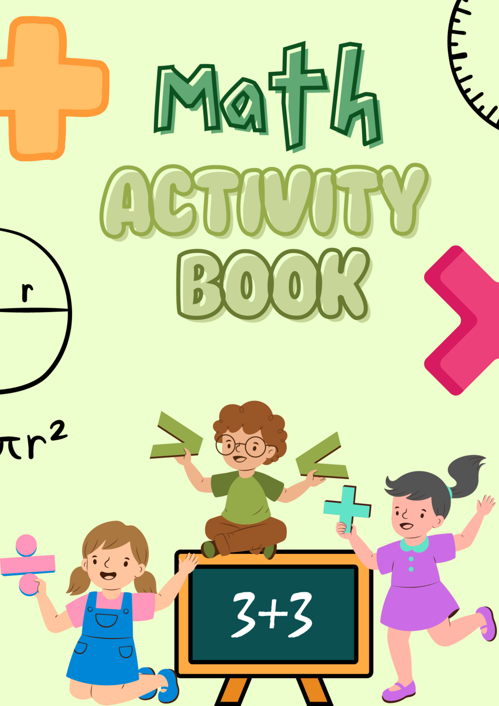 Math Activity Book for Kids (Busy Books)