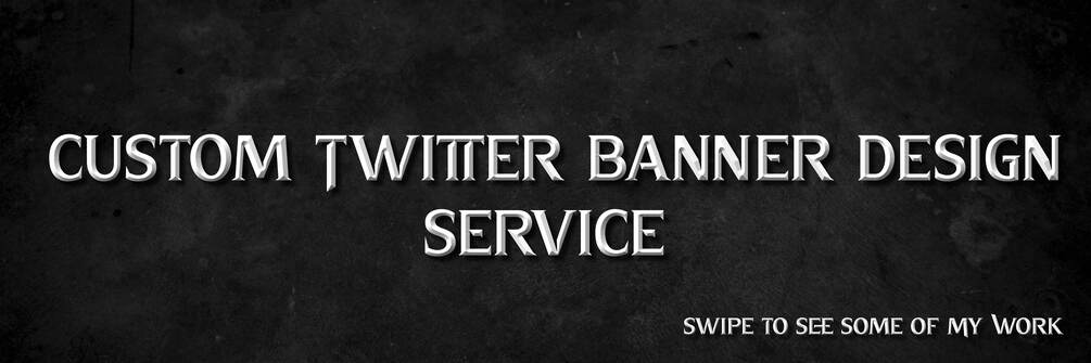 Custom Twitter Banner Design Service