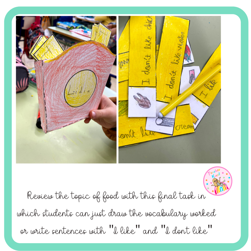 Food Final Task: It's french fries time