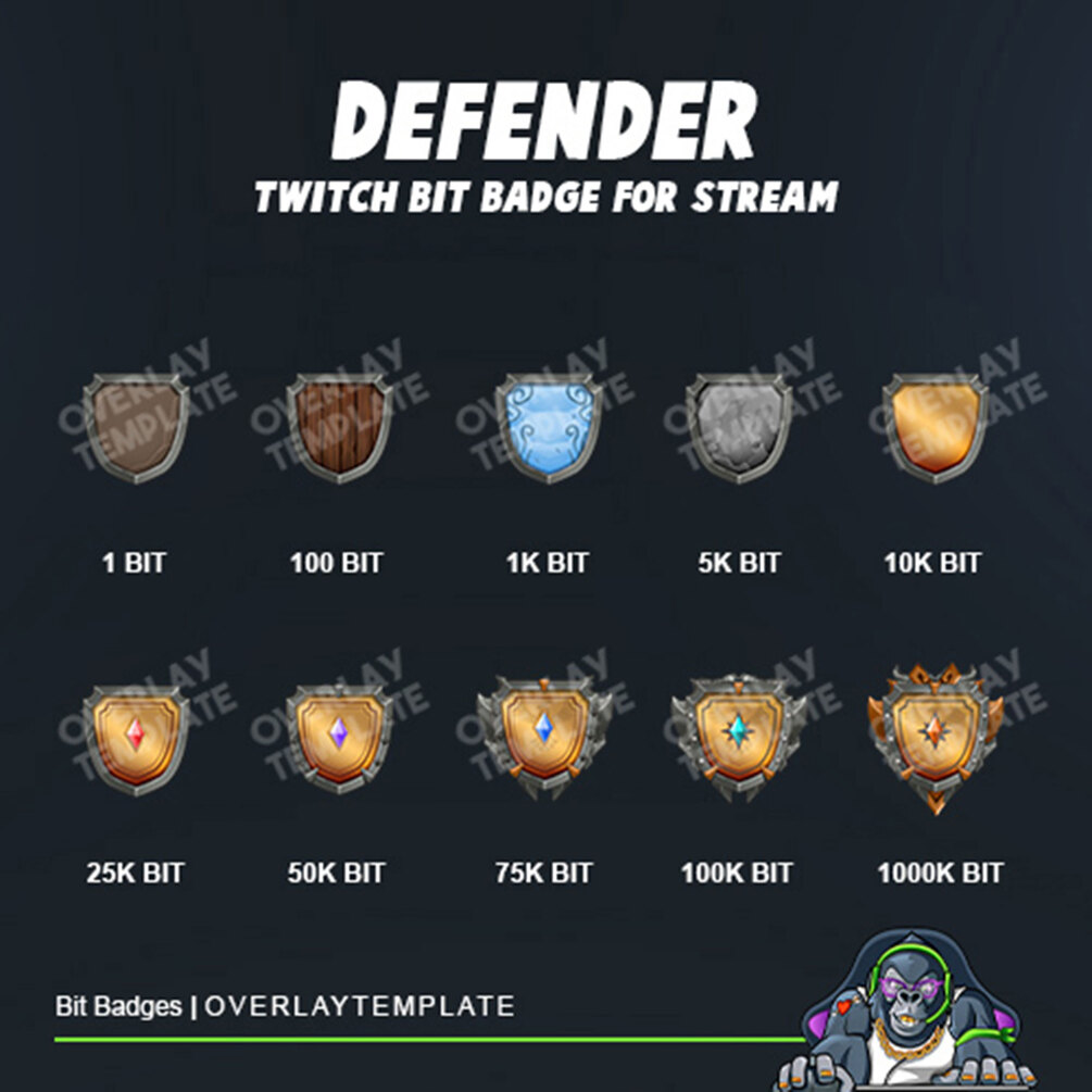 Defender – Bit Badges