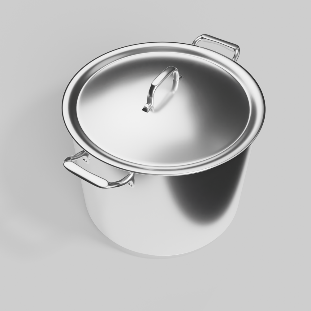 Free 3d cooking pot Mockup