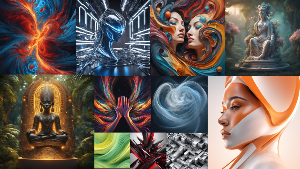 3D Digital Album Artwork
