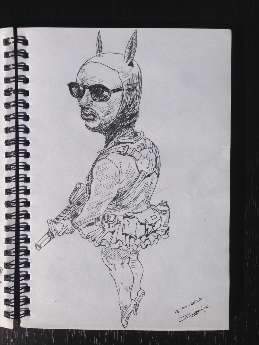 Pencil and Pen drawing practice