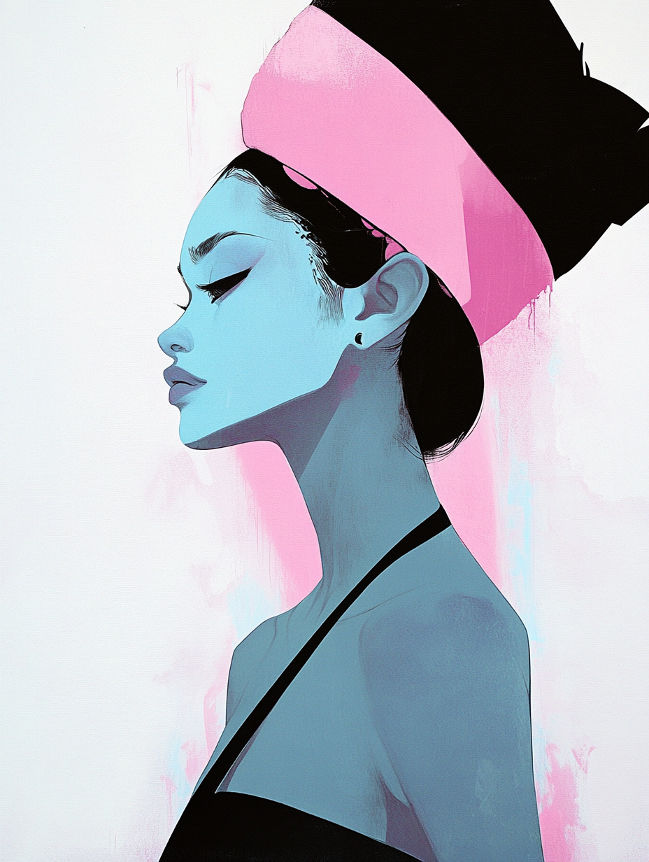 Amazing graphic Art piece: beauty elegance and sense of calm