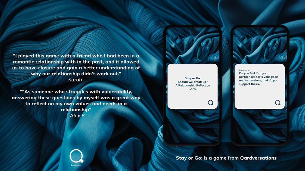 💔 Stay or Go: Should we break up? - A Relationship Reflection Card Game