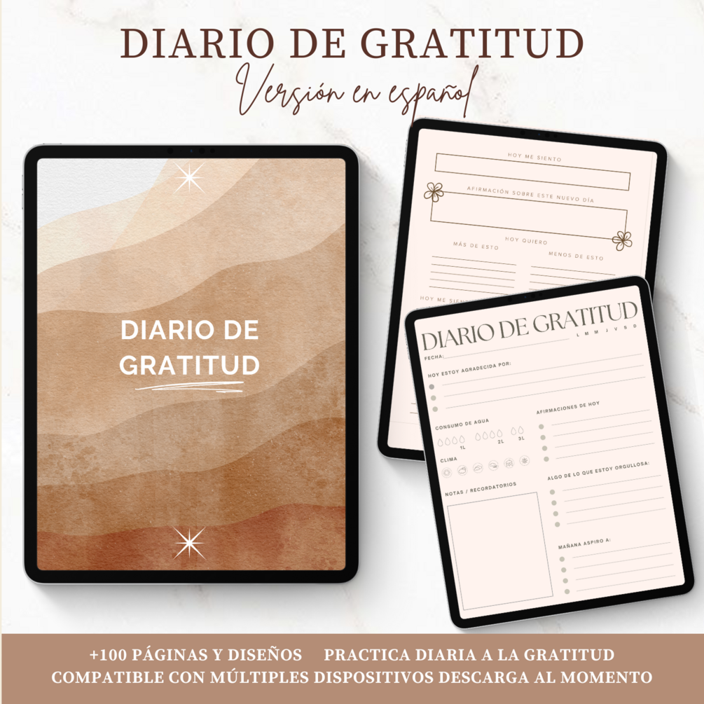 Diario de gratitud | Ejercicios Guiados | Diario de Salud Mental ...