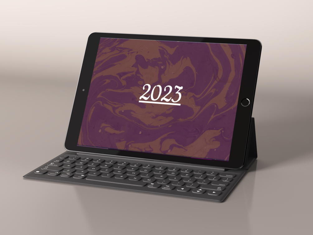 Zanah Digital Fully Hyperlinked 2023 Digital Planner
