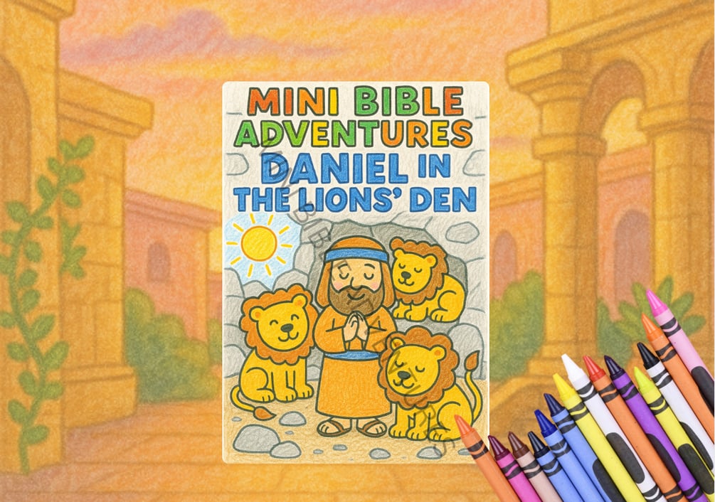 Daniel in the Lions’ Den Activity Book