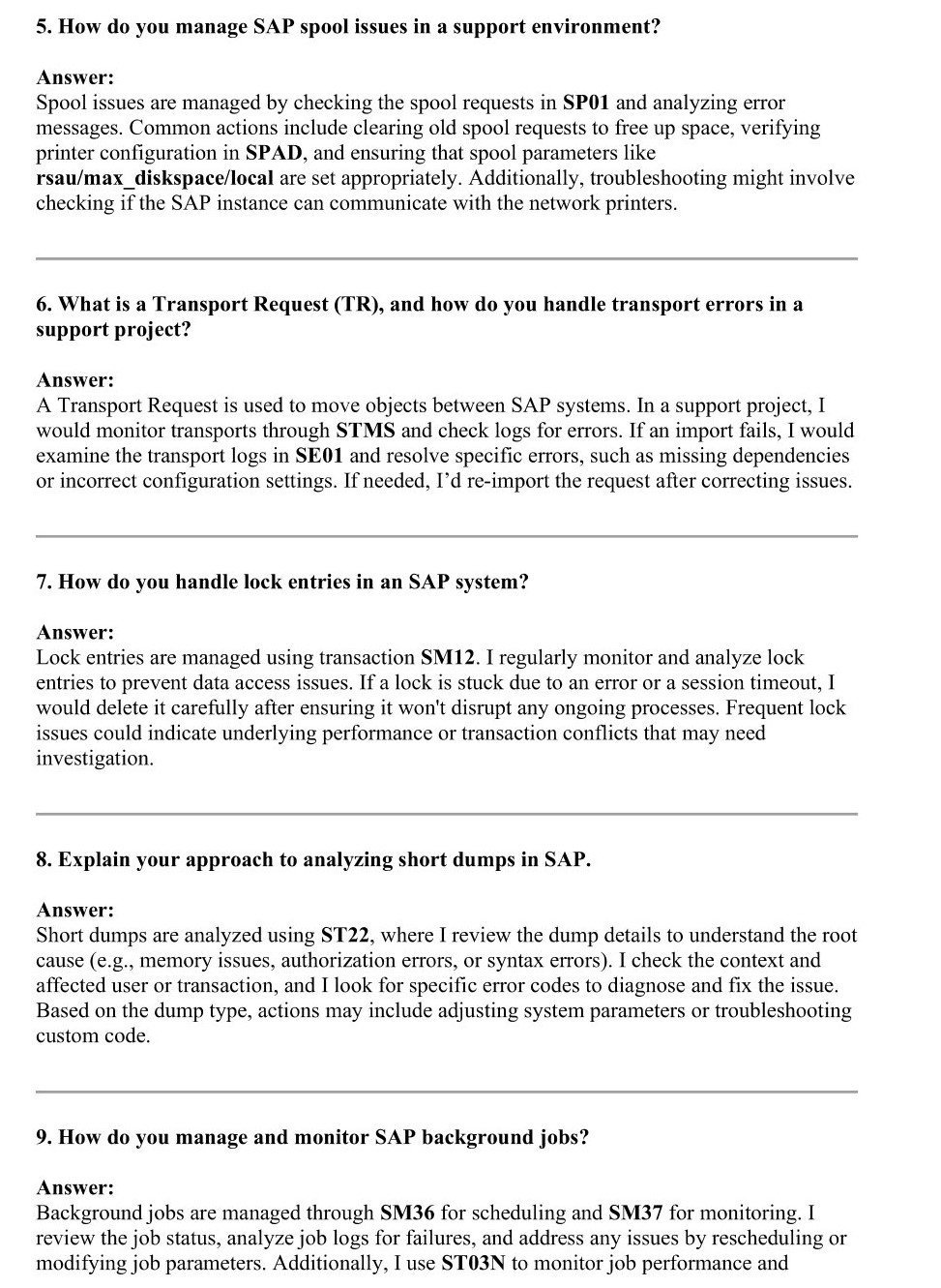 8 PDFs of ALL Types of Most Asked Interview Q&A (Scenario-Based, Technical, Behavioral, Real ...