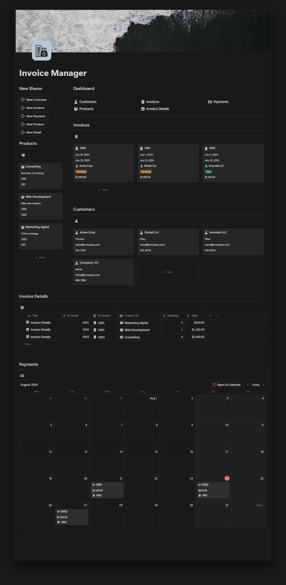 Invoice Manager
