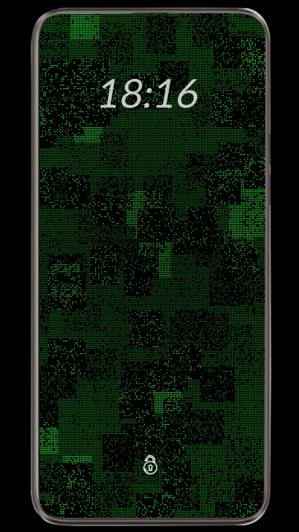 Block of data glitch live wallpaper 18