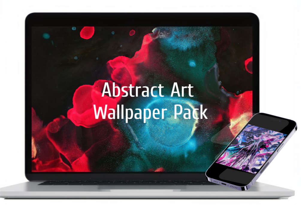 Abstract art wallpaper pack