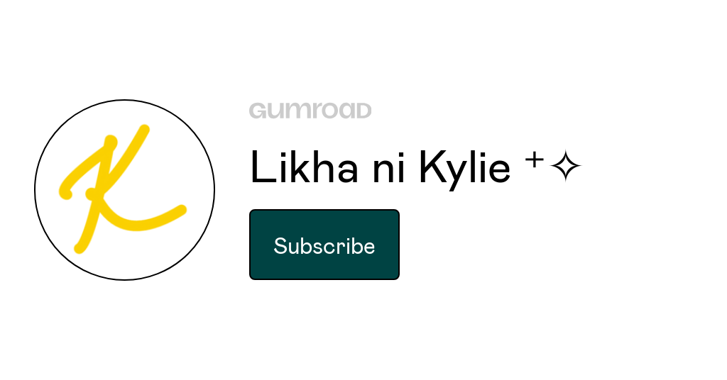 Likha ni Kylie
