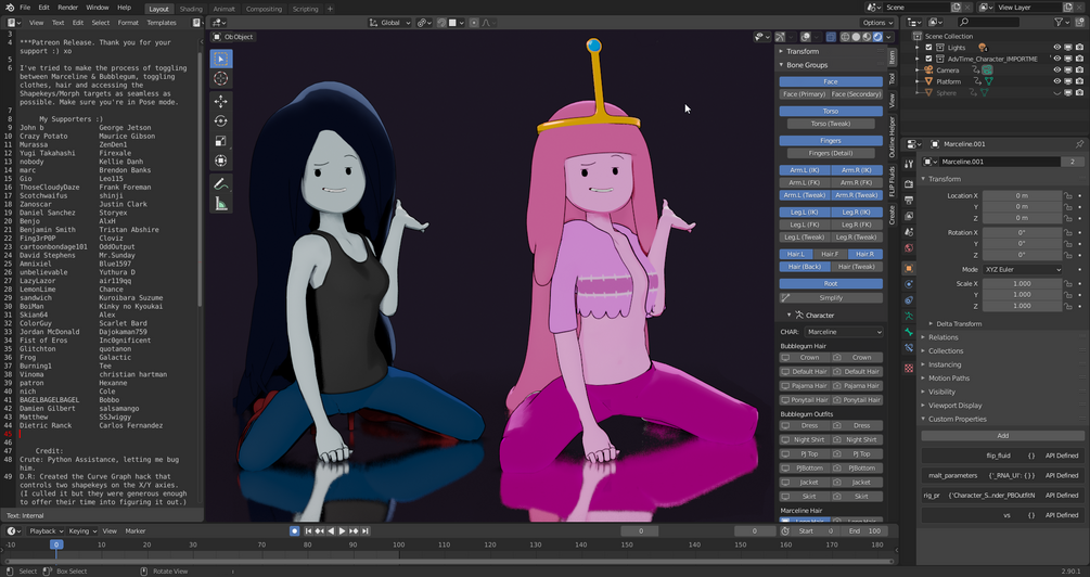 Adventure Time Models