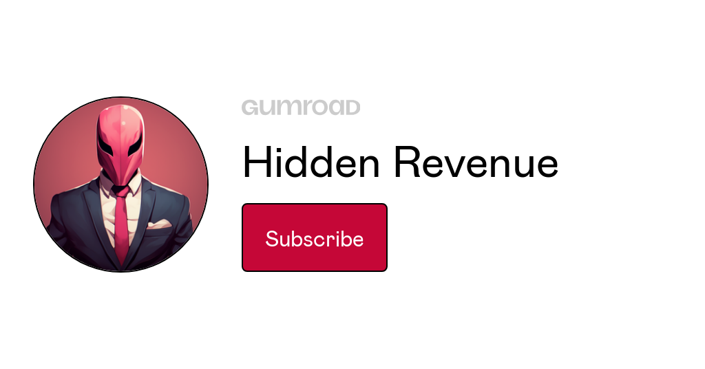 Hidden Revenue